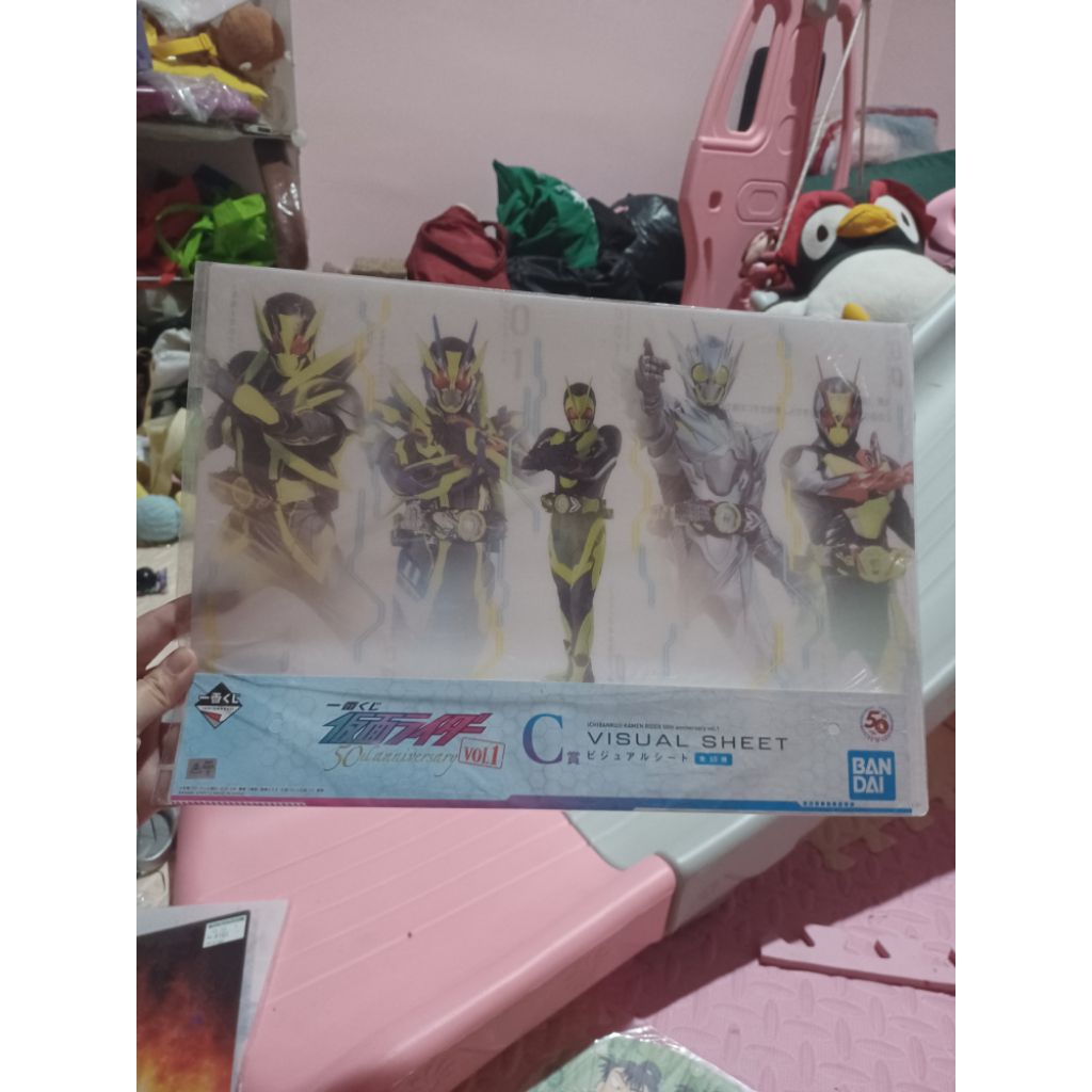 Jual Kamen Rider 50th Anniversary Ichiban Kuji Visual Sheet, Vol. 1 ...