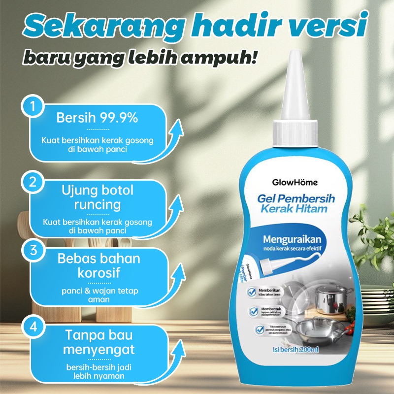Jual [COD]Glowhome | Pembersih kerak panci hitam kerak membandel ...