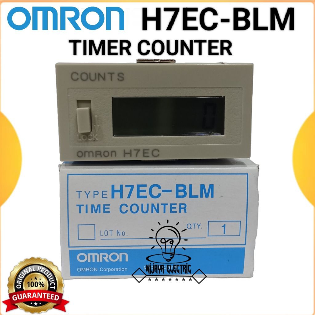 Jual Timer counter H7EC-BLM / H7EC omron original | Shopee Indonesia
