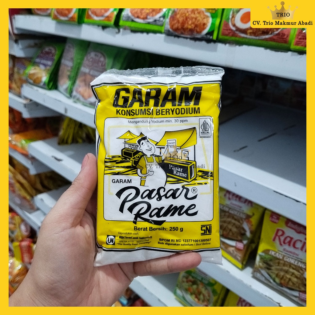 Jual Garam Pasar Rame 250g | Shopee Indonesia