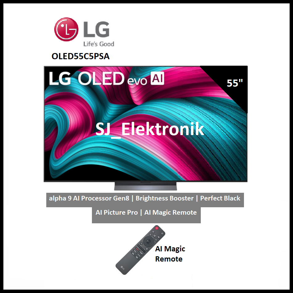 Jual LG OLED55C5 / OLED 55C5 OLED evo C5 Smart TV UHD 4K 55 Inch | OLED55C5PSA | Shopee Indonesia