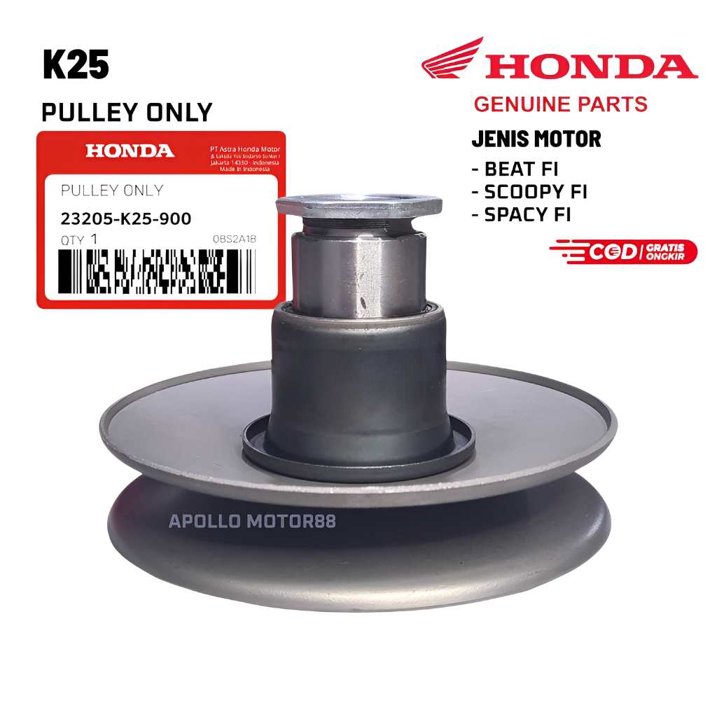 Jual Pully Only Beat Fi / Scoopy Fi / Spacy Fi / Polly Pulley Set K25 ...