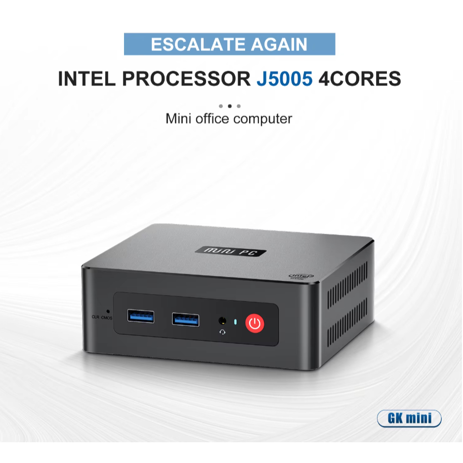 Jual Mini PC Beelink GKmini 2025 Intel Pentium Silver Quadcore J5005 8 ...
