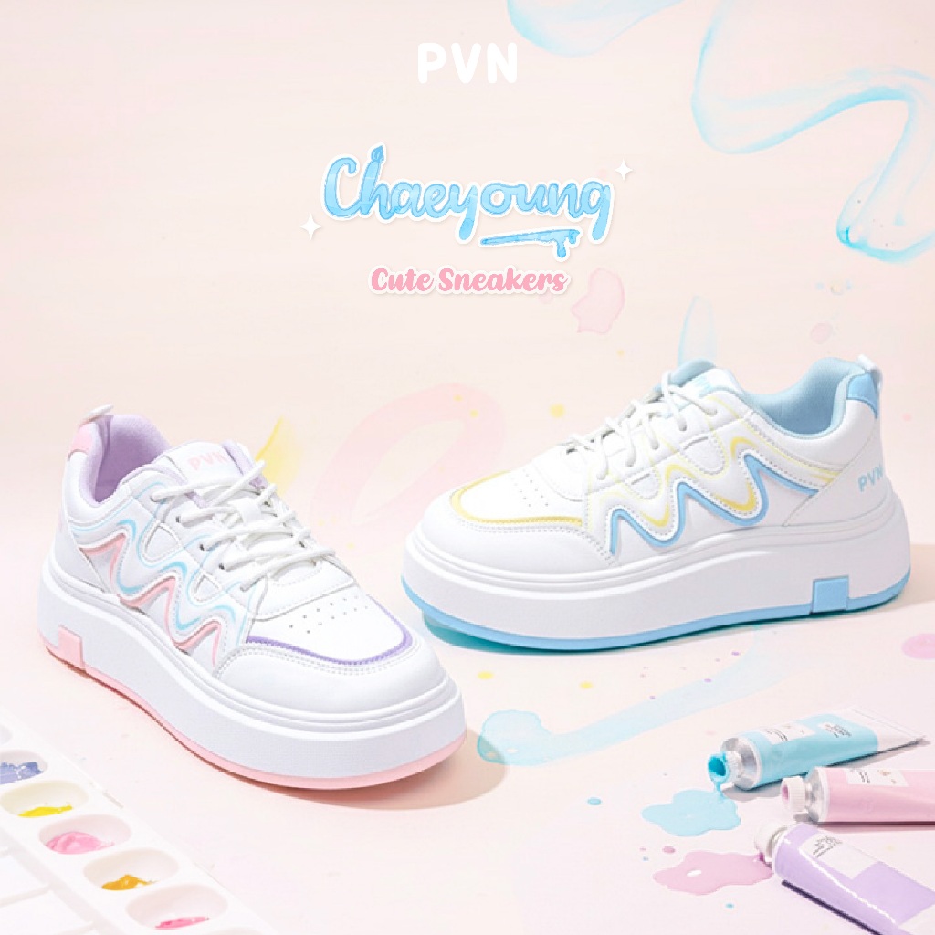 Jual PVN Chaeyoung Sepatu Sneakers Wanita Sport Shoes 365 | Shopee ...