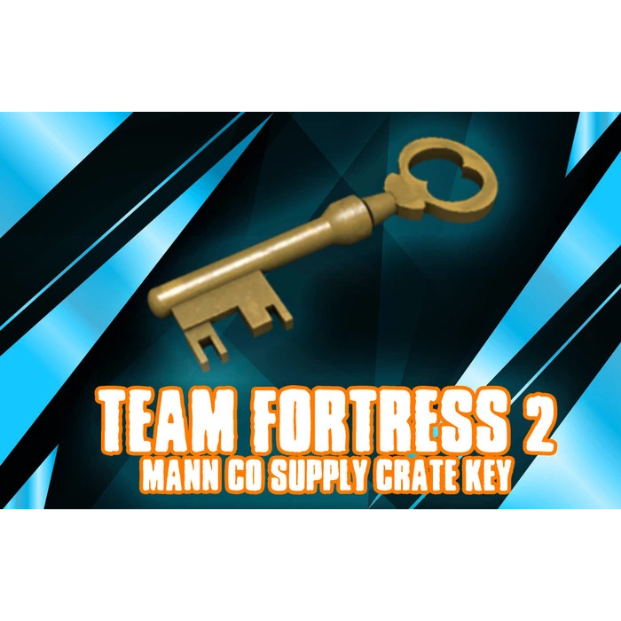 Jual Team Fortress 2 Key (Mann Co. Supply Crate Key) [TF2 KEY/KUNCI TF2 ...