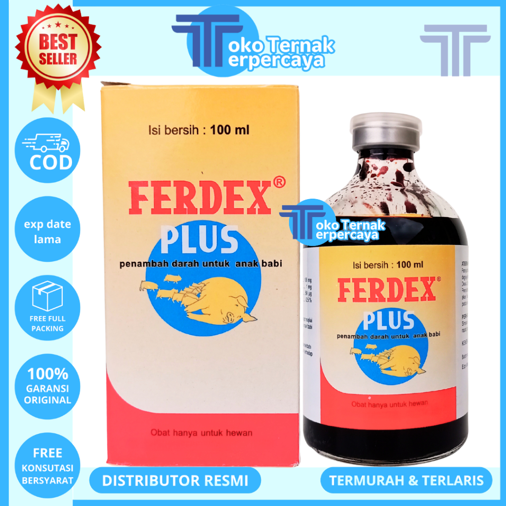 Jual FERDEX 100ML & FERDEX PLUS 100ML MEDION - Obat Penambah Darah Zat ...