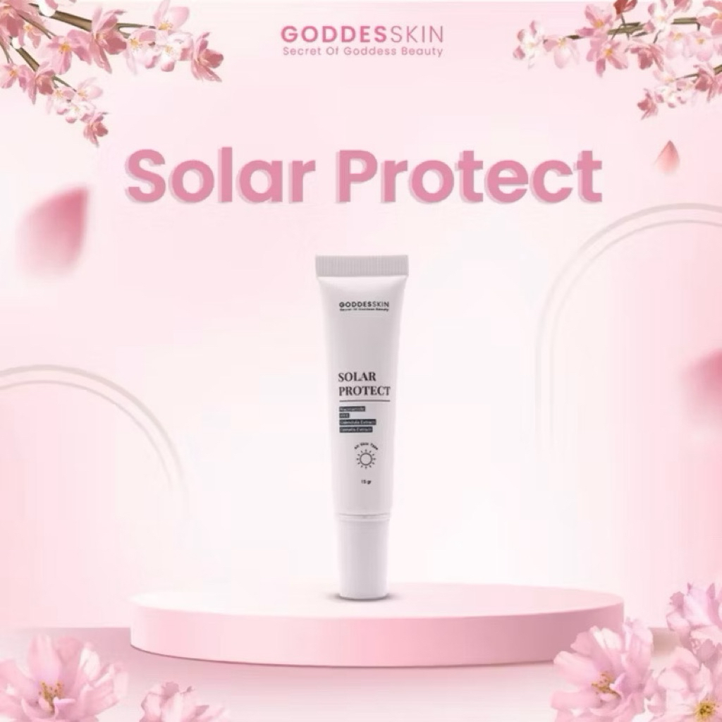Jual GODDESSKIN BY ATHENA SUNSCREEN SOLAR PROTECT SPF 35 15gr ...