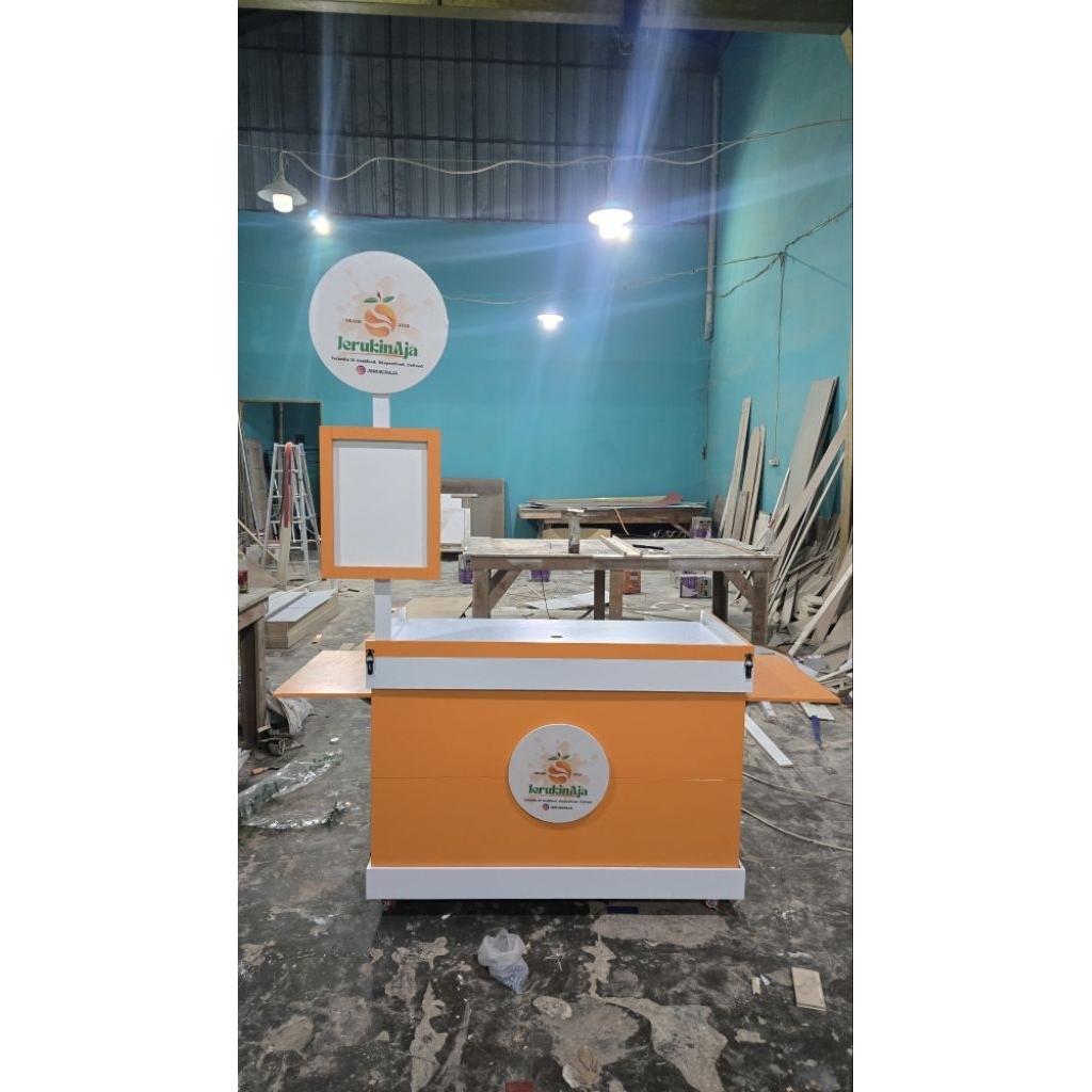 Jual Booth Koper / Booth Portable / Booth Estetik / Gerobak Lipat / Box ...