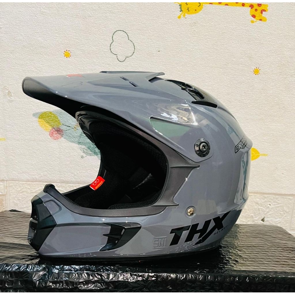 Jual HELM CROS KIDS/Helm THX Cros anak untuk usia 3-10 tahun | Shopee ...