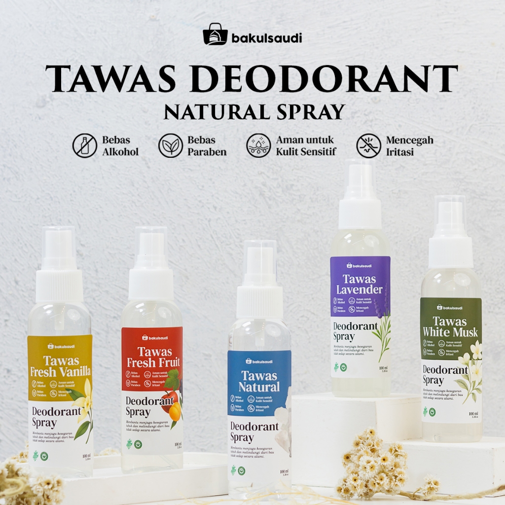 Jual Tawas Deodorant Spray Organik Premium 100% Original | Tawas ...