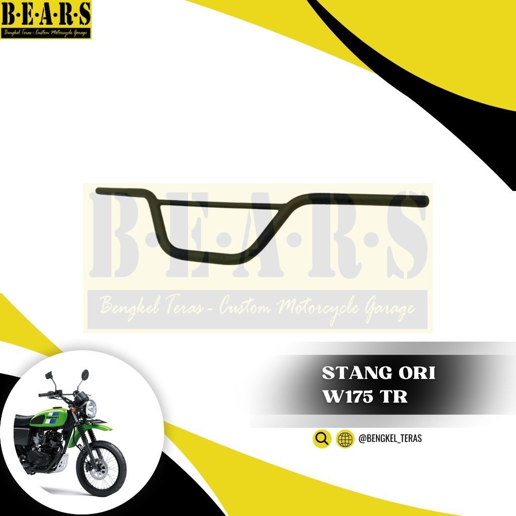 Jual Stang Kawasaki W175 TR Original Kawasaki Tracker | Shopee Indonesia