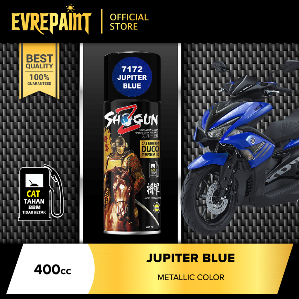 Jual Pilok Pilok Shogun Z Cat Semprot Duco Jupiter Blue/Movistar/Blue ...