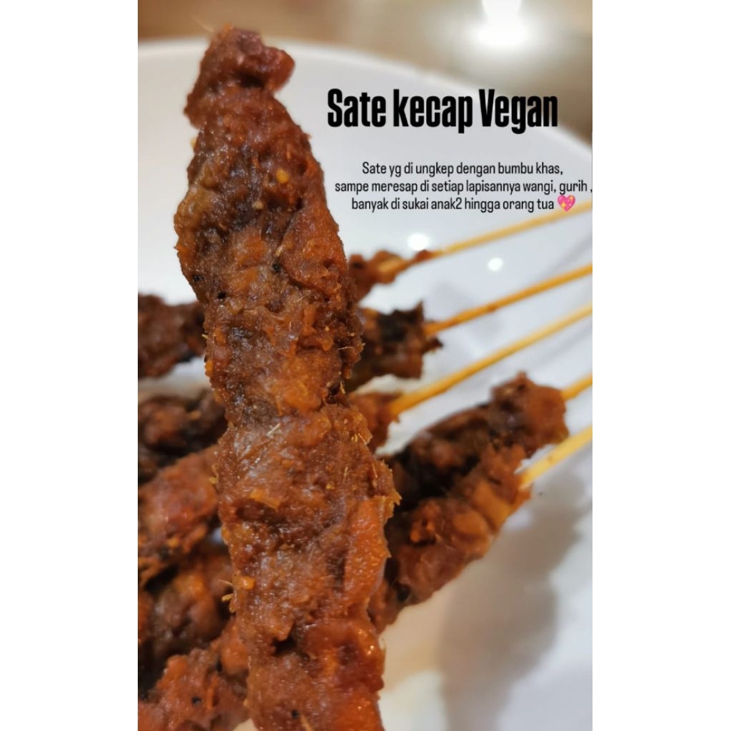 Jual Sate Kecap Vegan Aruna Kitchen | Shopee Indonesia