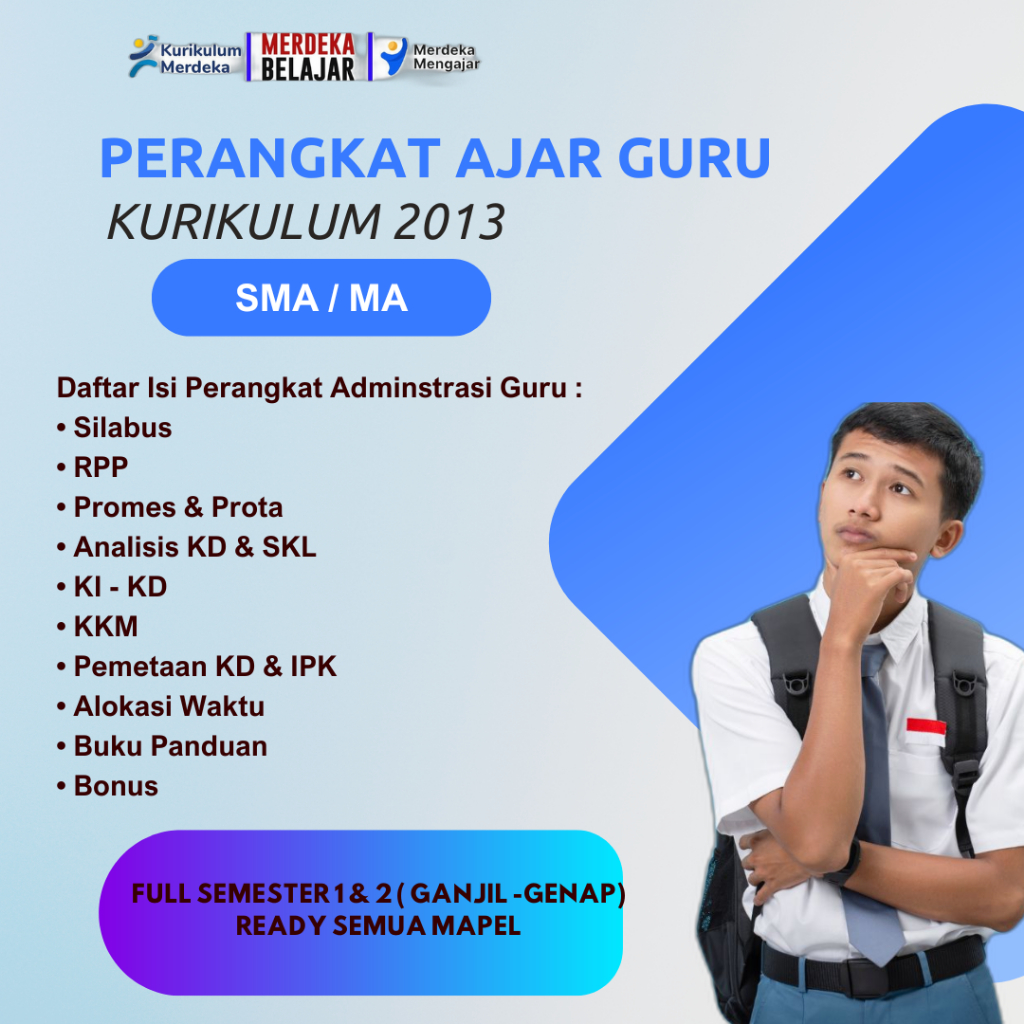 Jual PERANGKAT AJAR GURU K13/2013- MODUL PERANGKAT PEMBELAJARAN SMP 10 ...