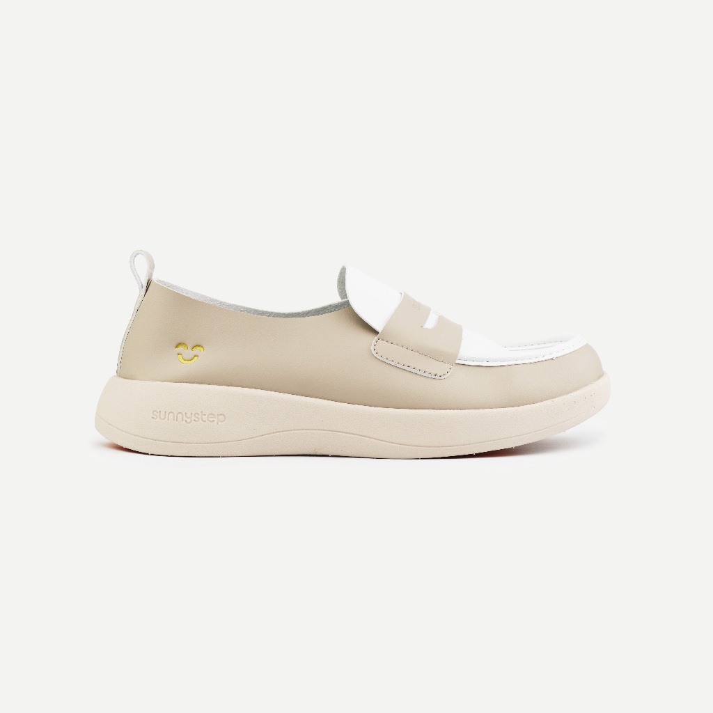 Jual Sunnystep Balance Penny Loafer - Vanilla Oat | Shopee Indonesia