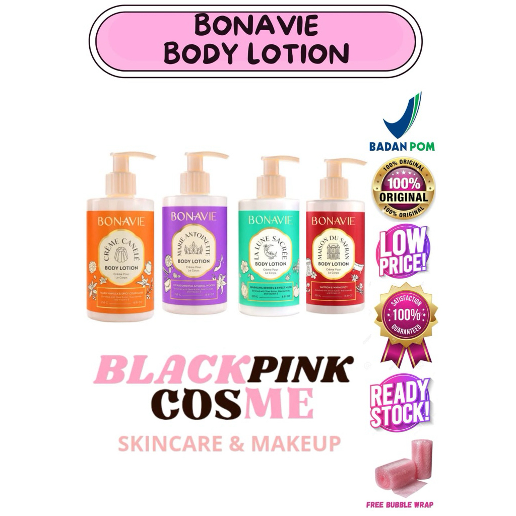 Jual BONAVIE Body Lotion brightening- creme canele - marie antoinette ...