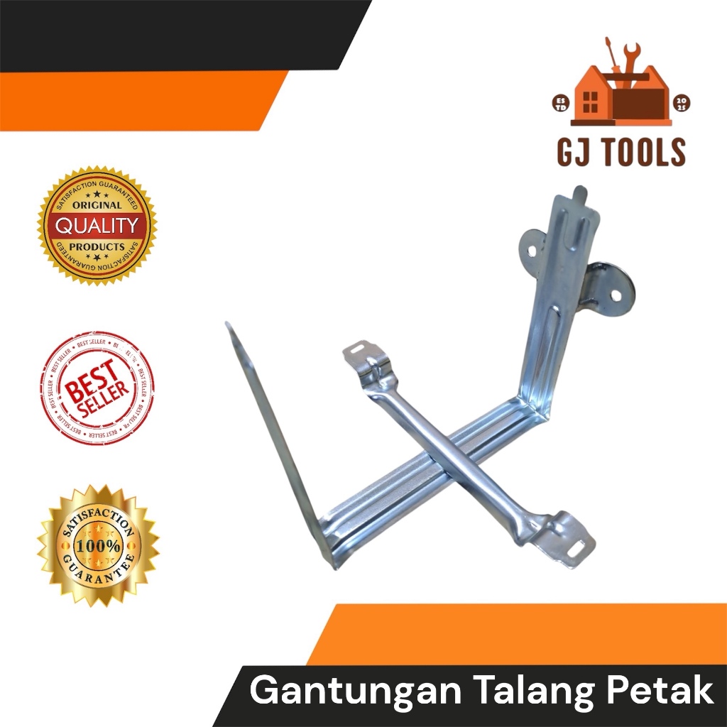 Jual GANTUNGAN TALANG PETAK BESI - GANTUNGAN KLEM TALANG KOTAK GALVANIS ...