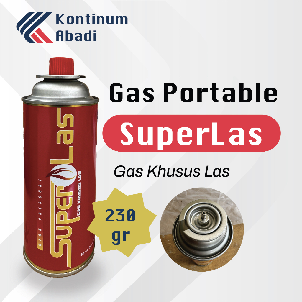 Jual Gas Portable SUPERLAS / Gas Las HI COOK - Kaleng | Shopee Indonesia