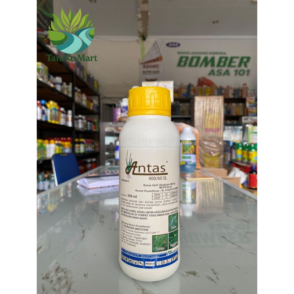 Jual ANTAS 400/60 SL | HERBISIDA SISTEMIK DAN KONTAK PURNA TUMBUH ...