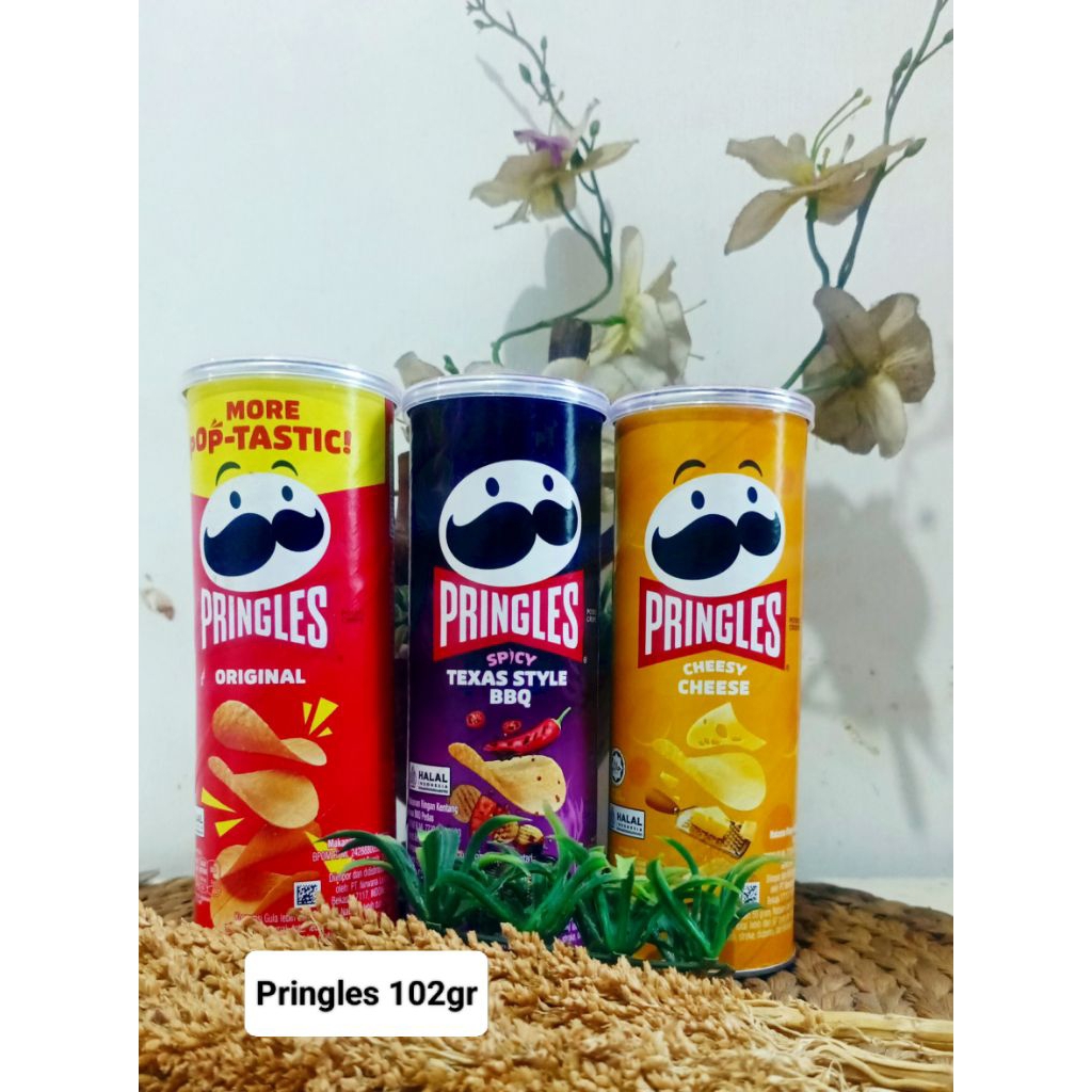 Jual (BELI 3 GRATIS 1 PCS) Pringles 102Gr (JUMBO) | Shopee Indonesia