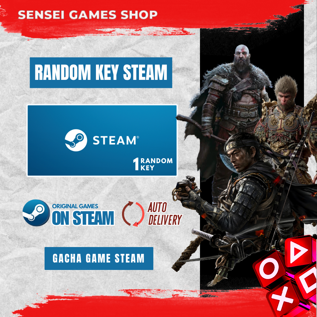 Jual [BONUS STEAM KEY] Random Key Steam / Game Steam / 1 Key Game PC ...