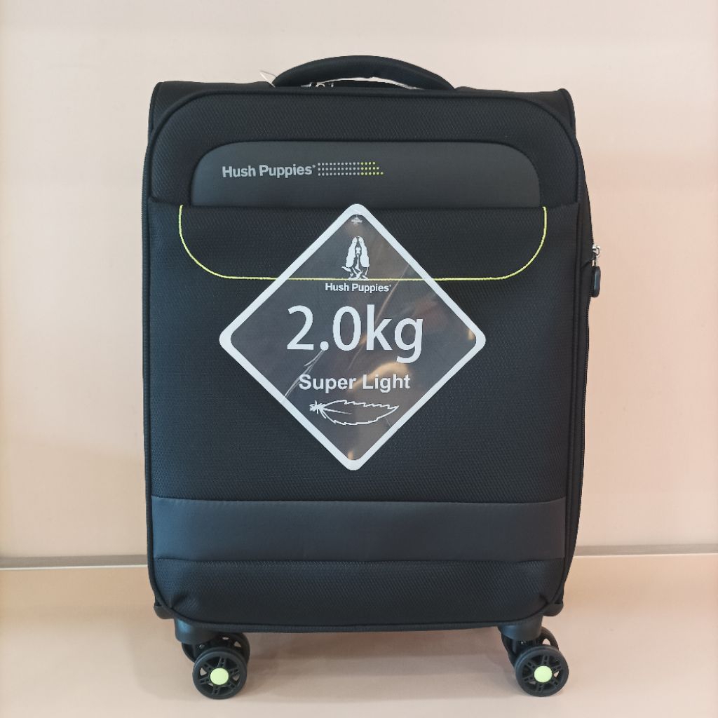 Jual Koper Softcase Hush Puppies Size Cabin 20 Inch Super Light 2kg ...