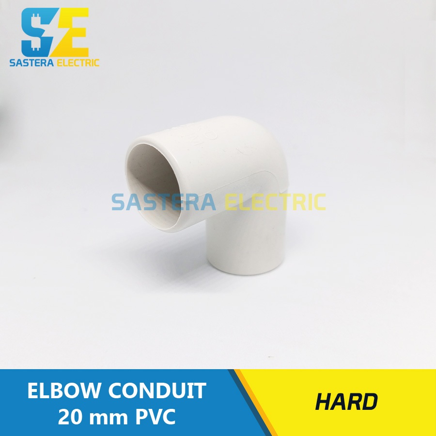 Jual Knee 20 mm PVC Hard / Keni Conduit 20 mm Putih / Knee Pipa Listrik ...