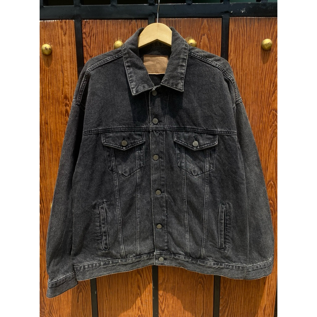 Jual Avec design jaket jean denim size XXL (ld 126 p72) | Shopee Indonesia