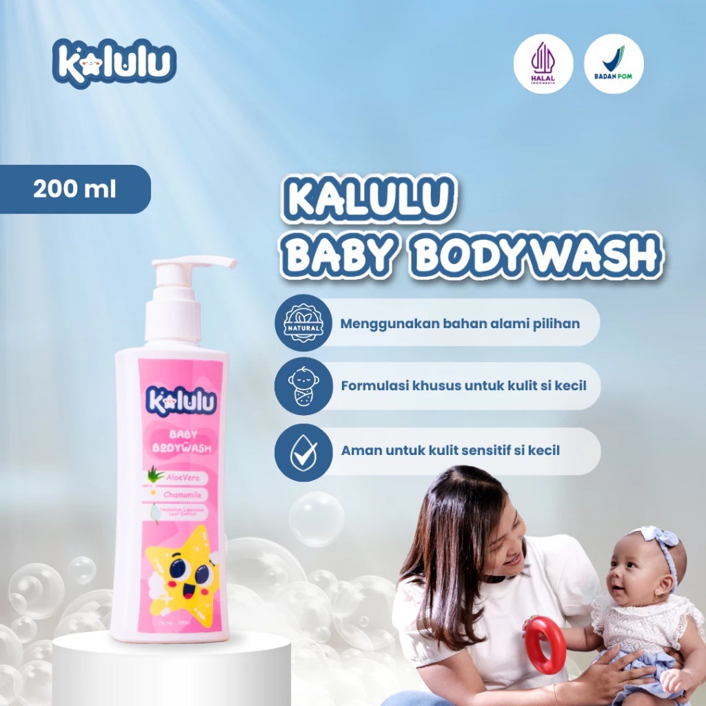 Jual Kalulu Baby Body Wash (200ml) | Shopee Indonesia