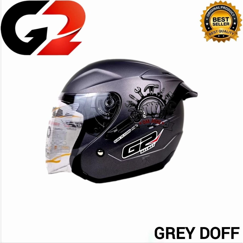 Jual HELM G2 SNI ORIGINAL DEWASA | Shopee Indonesia
