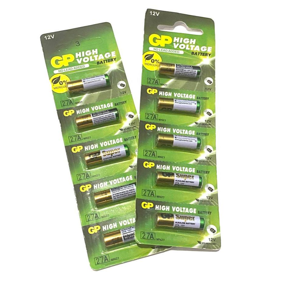 Jual Baterai/Battery/Batere GP 27A (isi 1 pcs) 12V || Baterai GP A27 ...