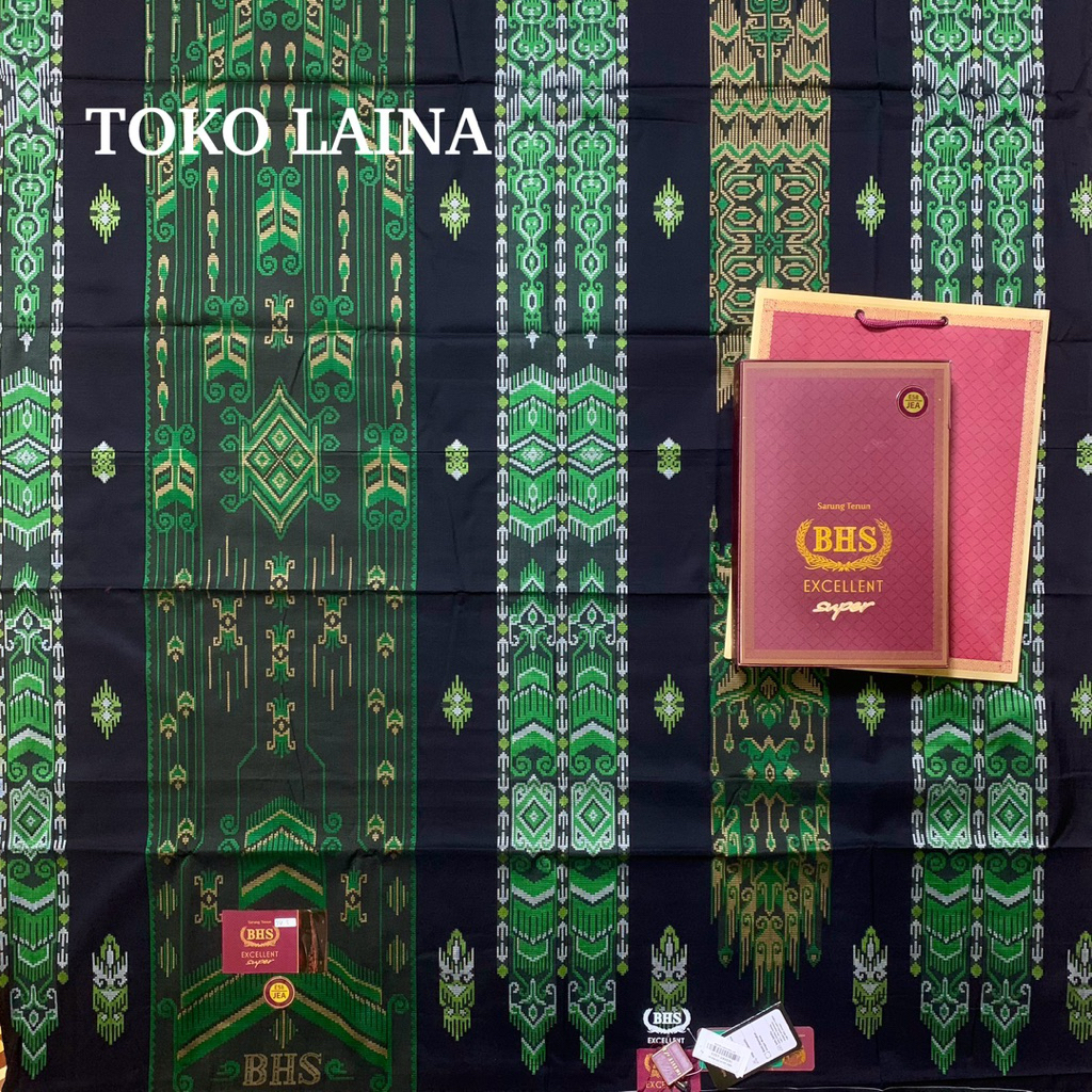 Jual Sarung BHS Excellent Super Jacquard Songket JEA GOLD ORIGINAL ...