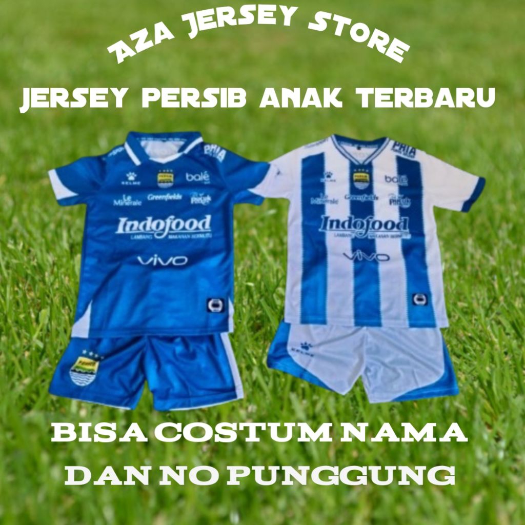 Jual JERSEY PERSIB TERBARU ANAK 2025/2026 GRADE ORI BISA COSTUM NAMA ...