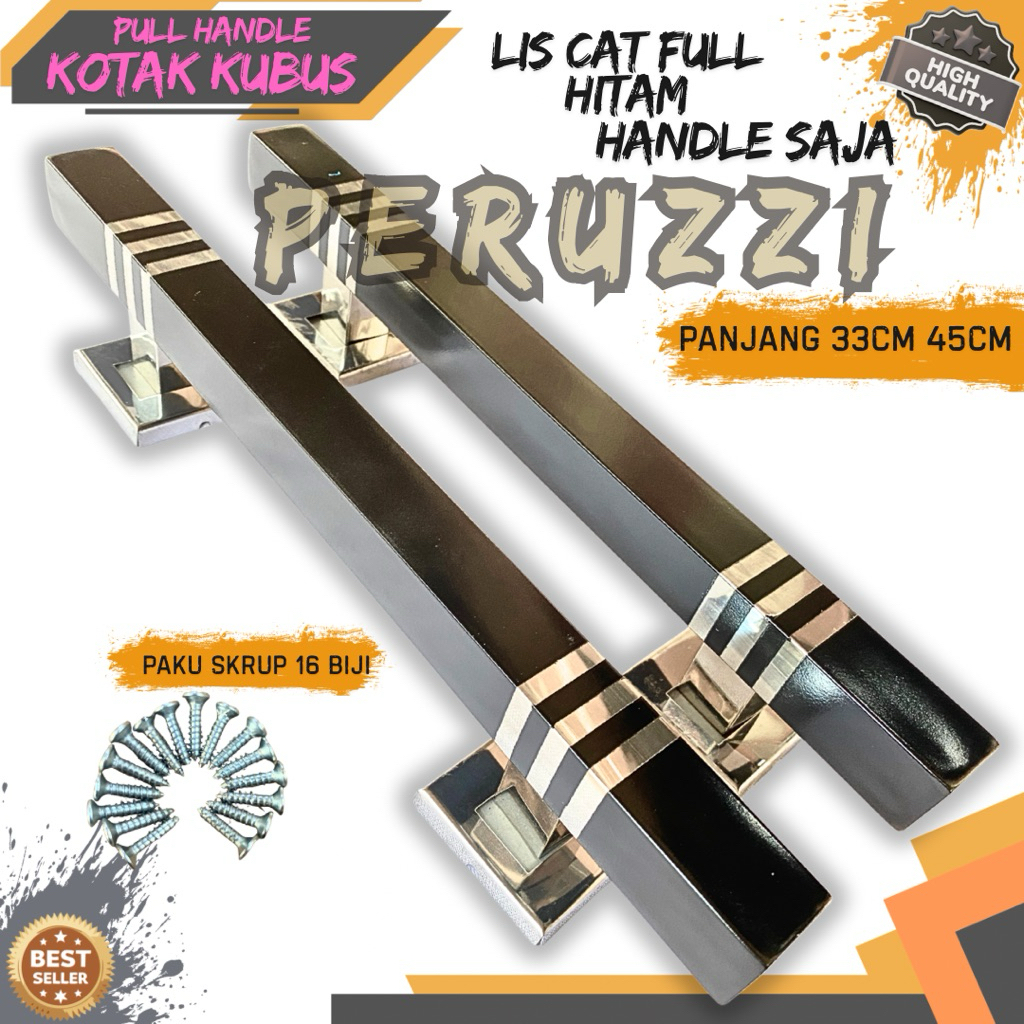 Jual Handle Pintu Minimalis Gagang Pintu Rumah 33 cm Tipe KUBUS LIS CAT ...