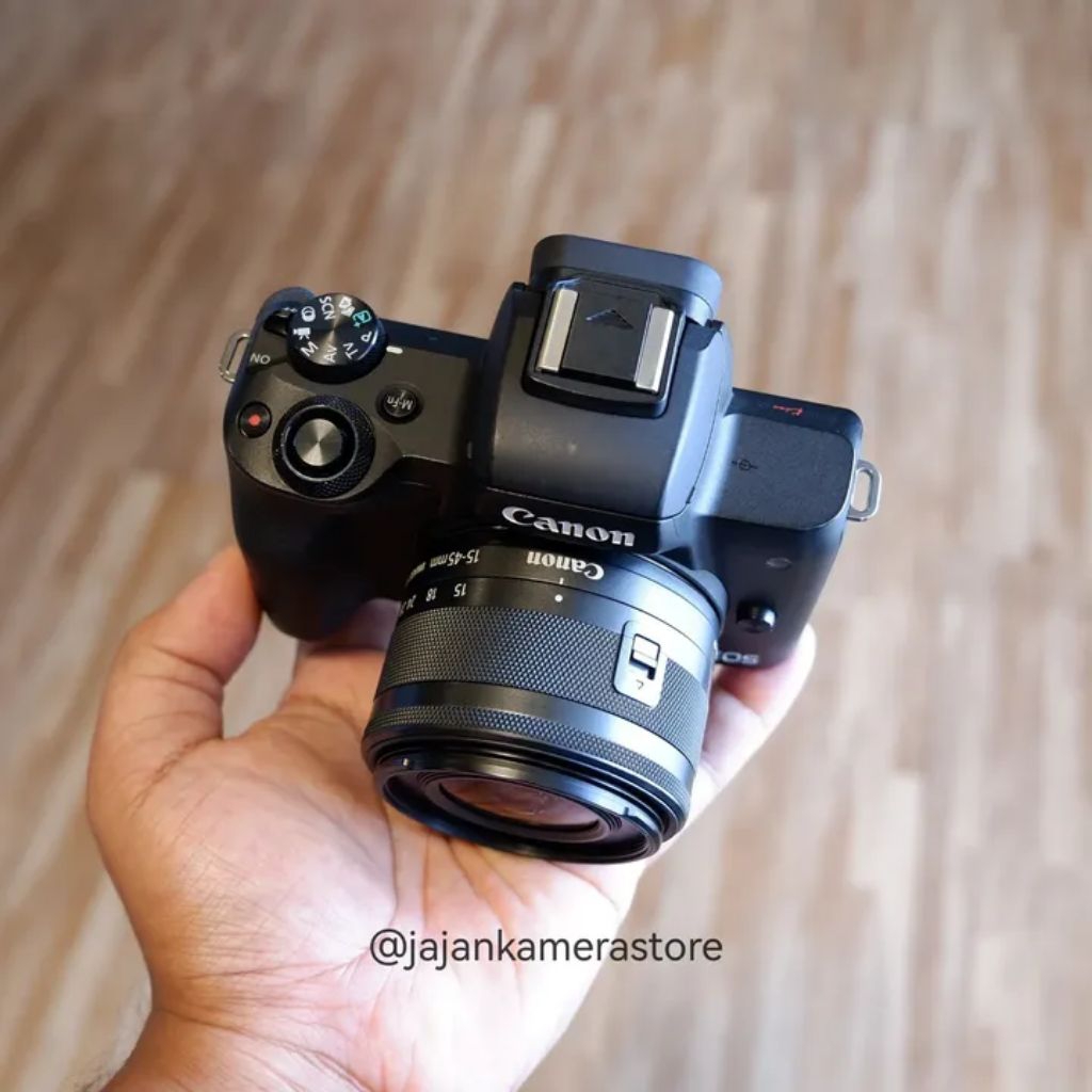 Jual CANON KISS M CANON M50 LENSA KIT 15-45MM FULLSET | Shopee Indonesia