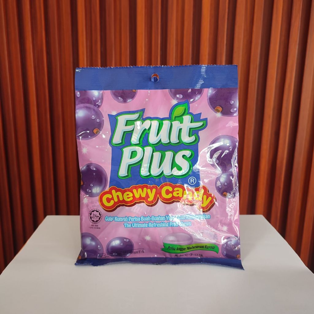 Jual Fruit Plus Chewy Candy 120g & 30g dengan 4 rasa Mangga/Stroberi ...
