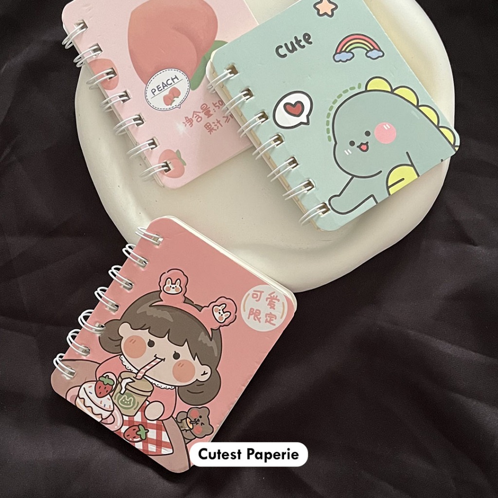 Jual NOTEBOOK KECIL MINI MOTIF CUTE LUCU BUKU CATATAN | Shopee Indonesia
