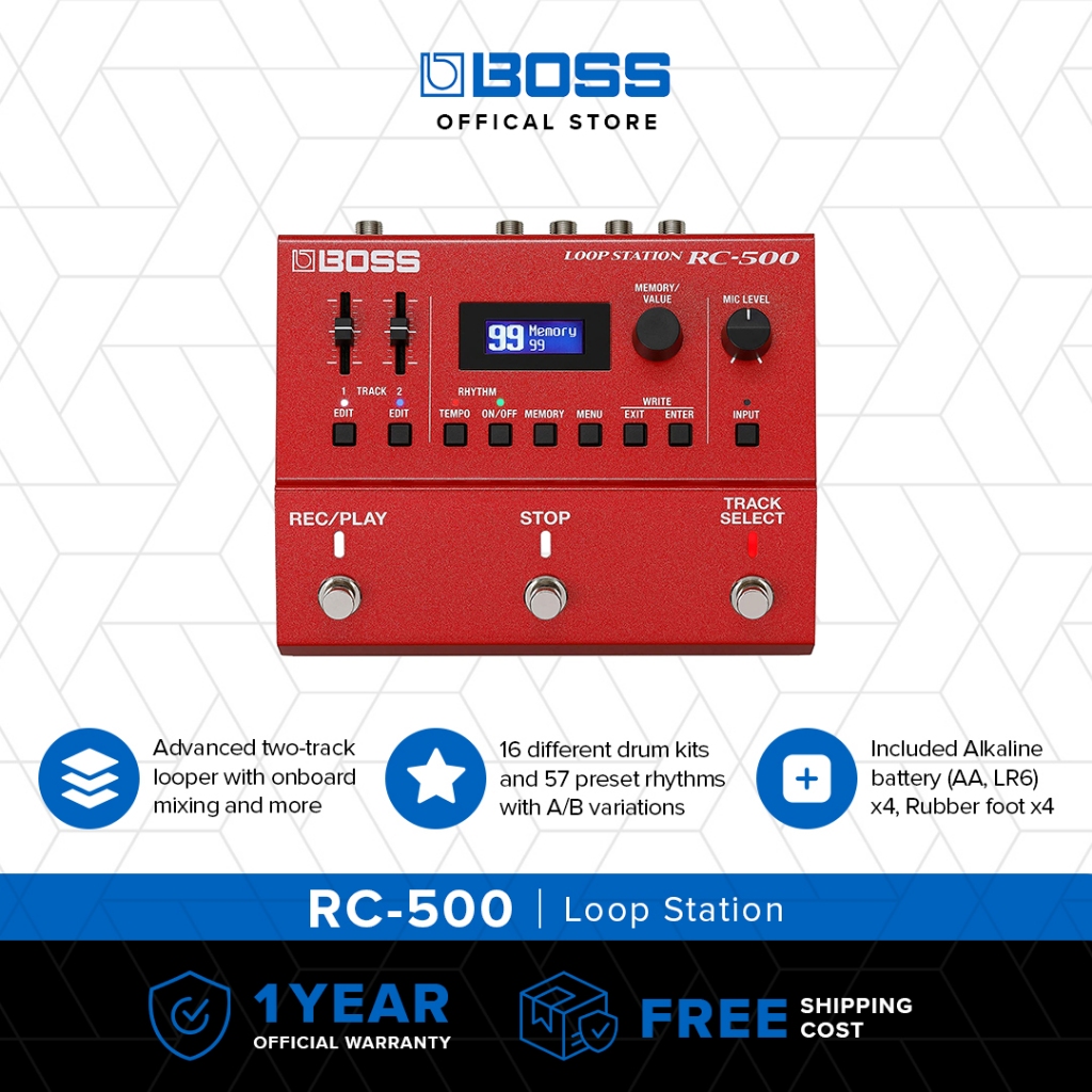 Jual BOSS RC-500 Loop Station | Shopee Indonesia