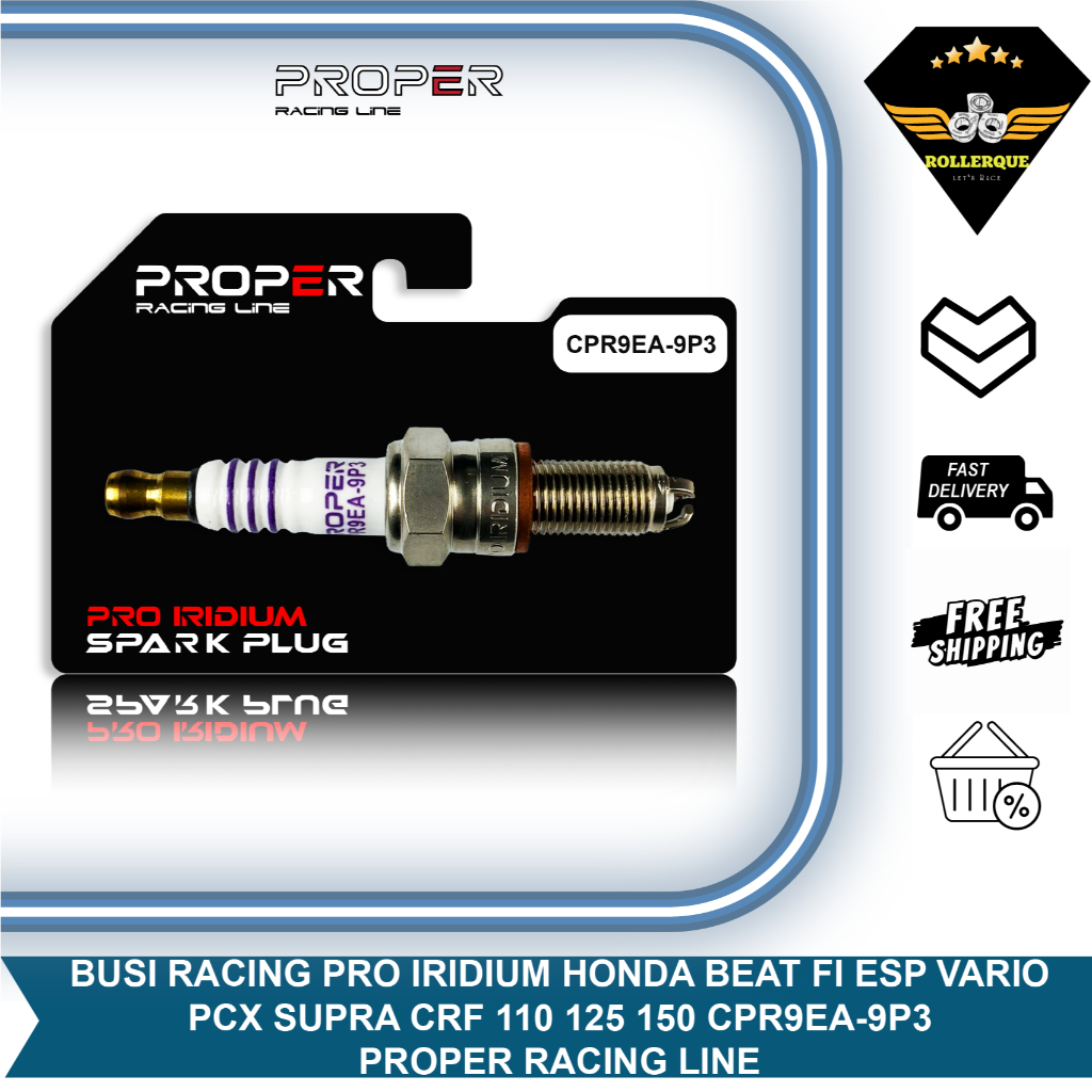 Jual Busi Iridium Pro Spark Plug Beat Vario Scoopy PCX ADV Spacy CB ...