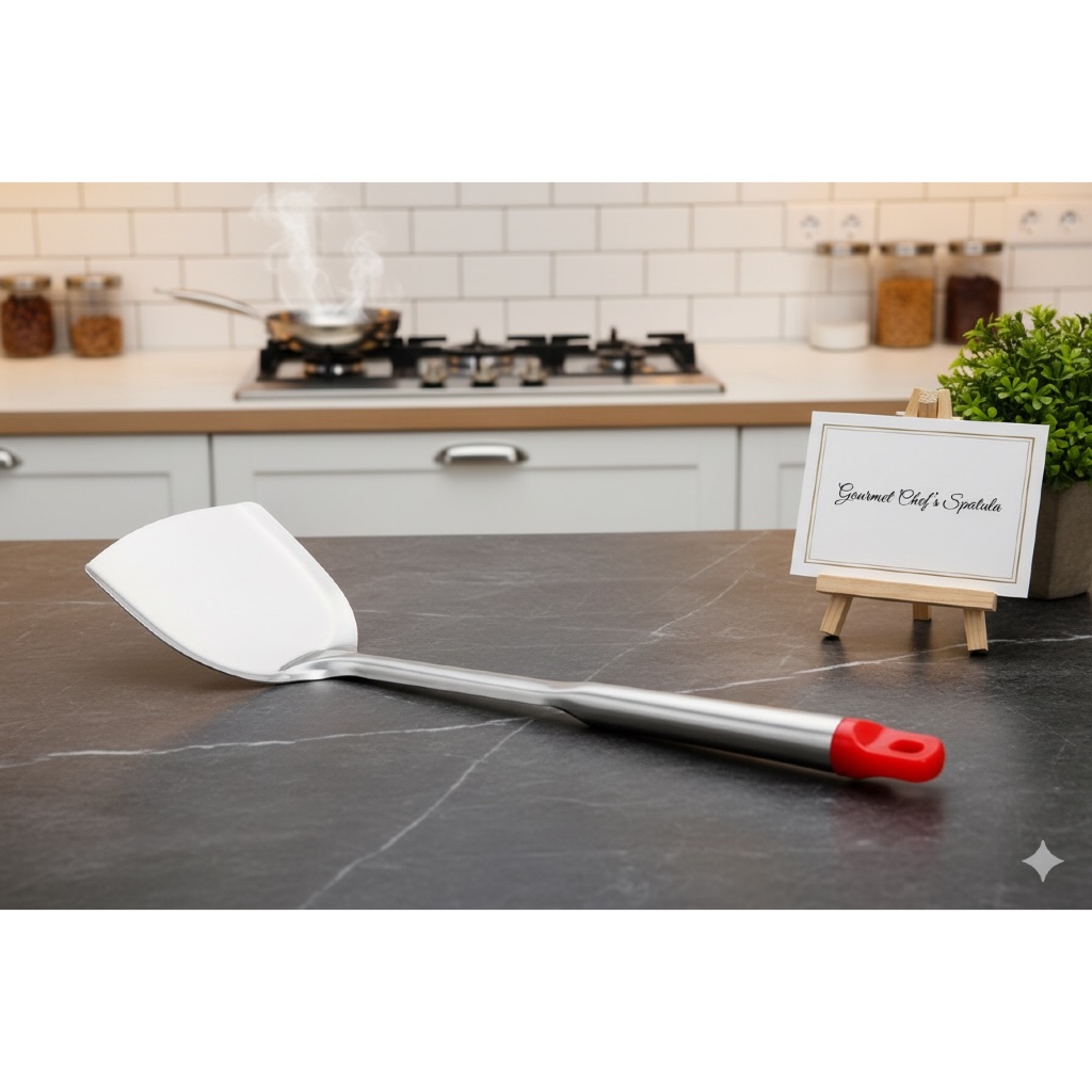 Jual Sutil Sendok Goreng Sodet Stainless Spatula Masak Anti Panas Tebal ...