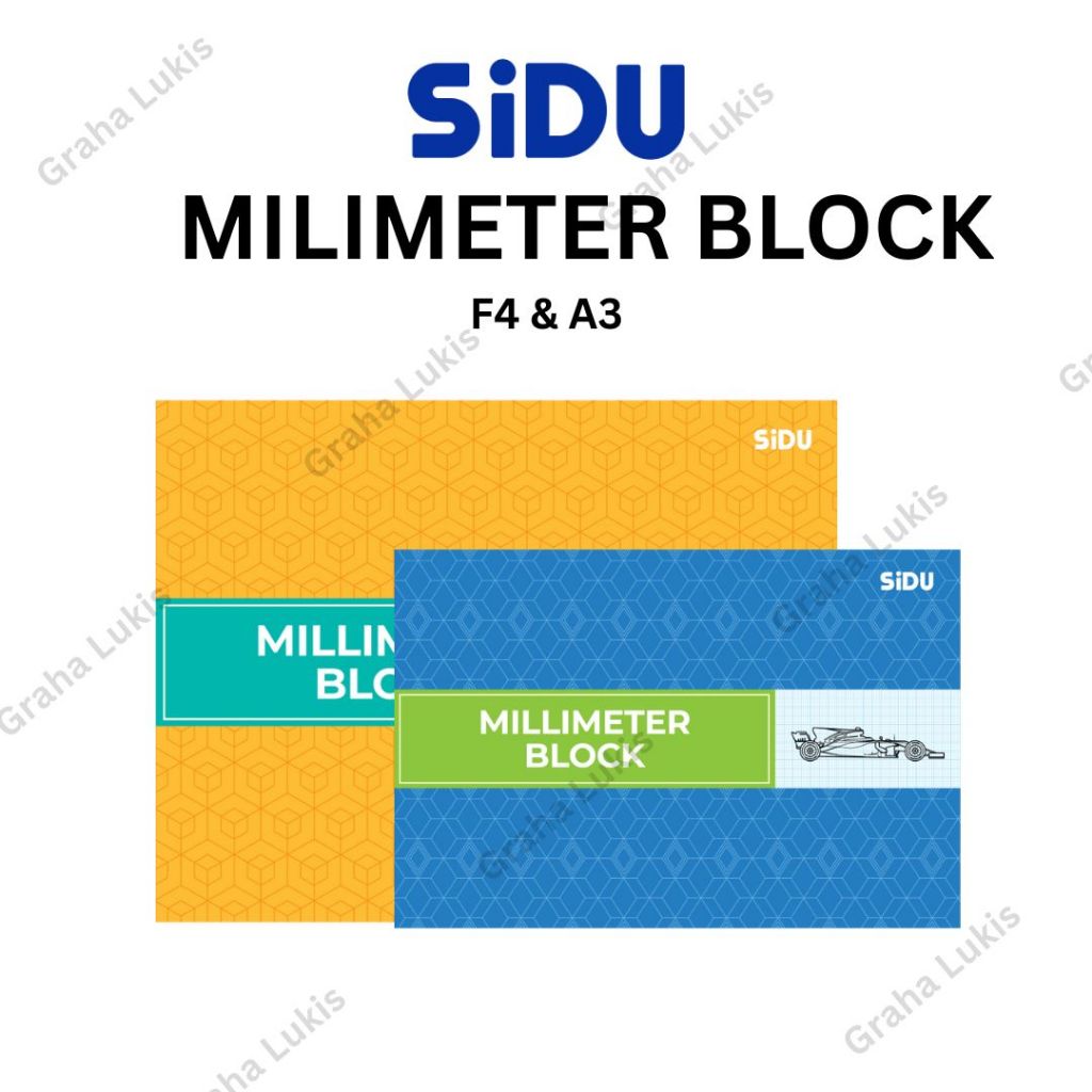 Jual SIDU MILIMETER BLOCK - Kertas Presisi Untuk Gambar Teknik F4/A3 ...