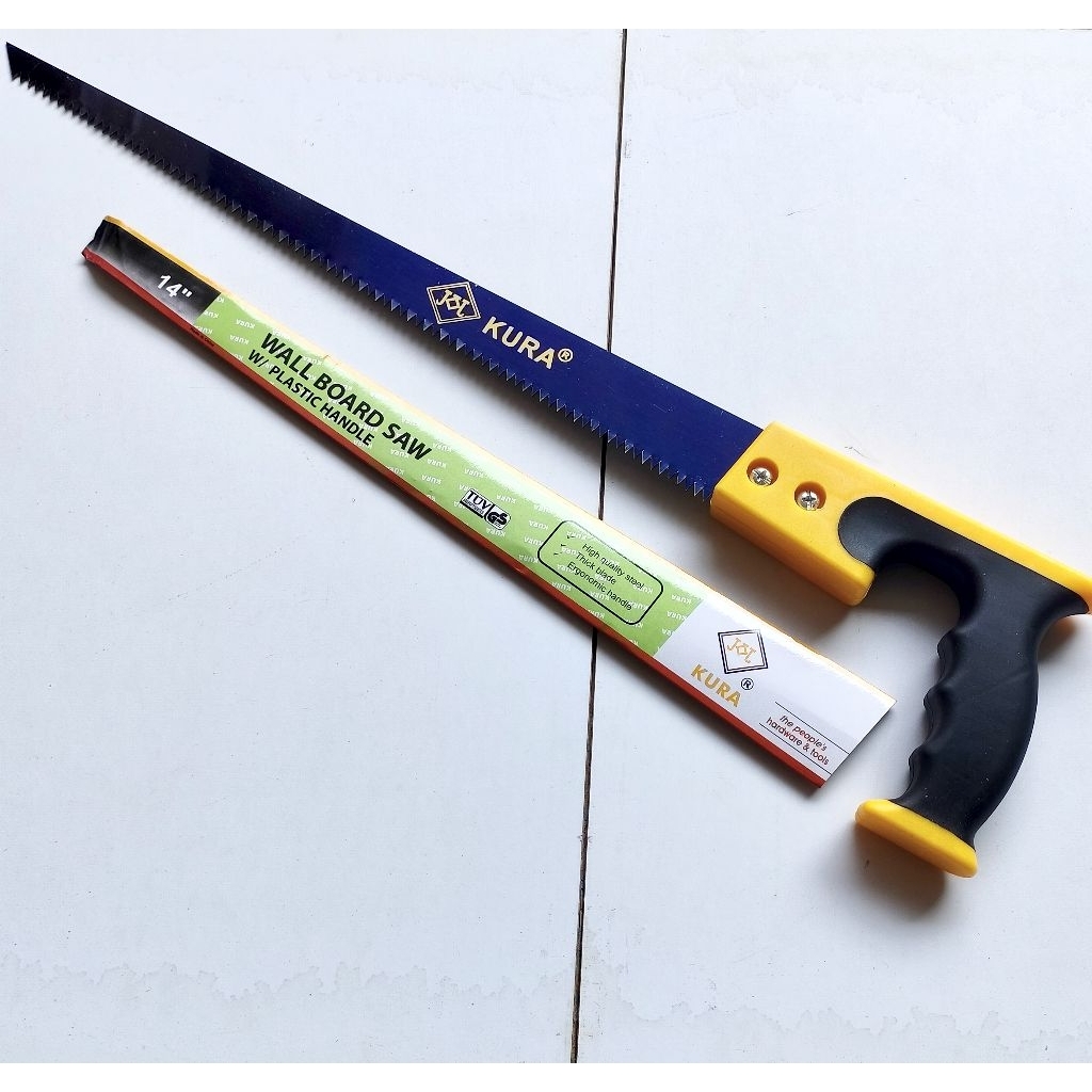 Jual KURA Gergaji Lancip Gagang Pvc Graji Kalsiboard / Wall Board Saw ...