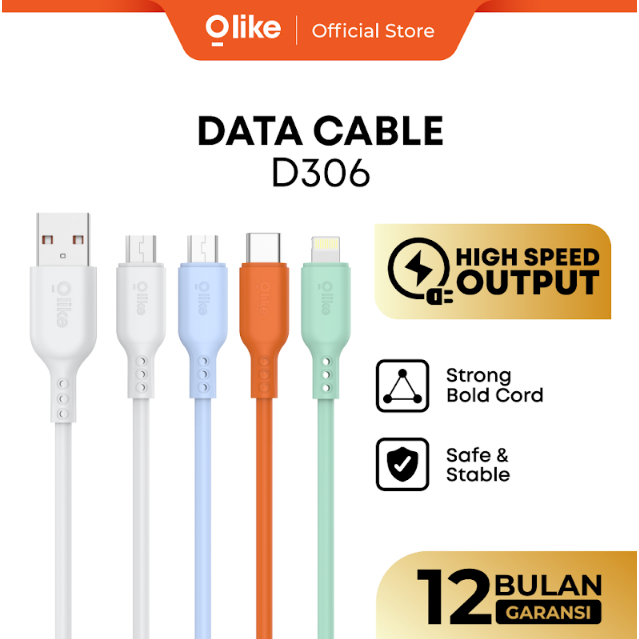 Jual Kabel Data OLIKE Cable Fast Charging Type-C / Micro USB ...