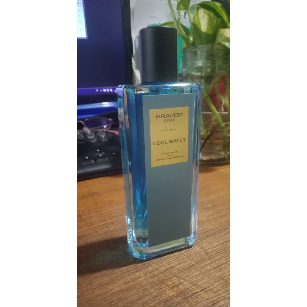 Jual BPOM ORI Braven Code Parfum EDP 100ml Cool Water For Men | Shopee ...
