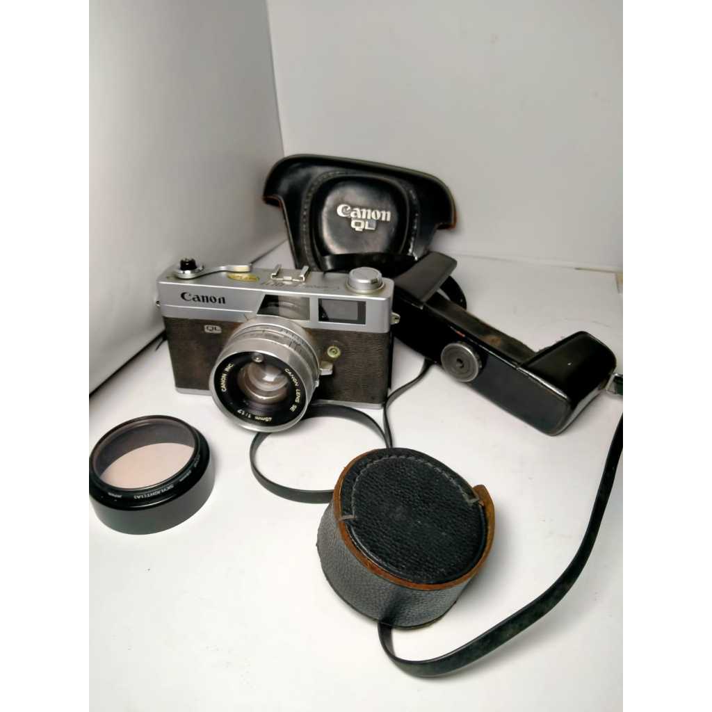 Jual Camera Analog Canon Canonet QL17 Vintage ,ORIGINAL JAPAN second ...