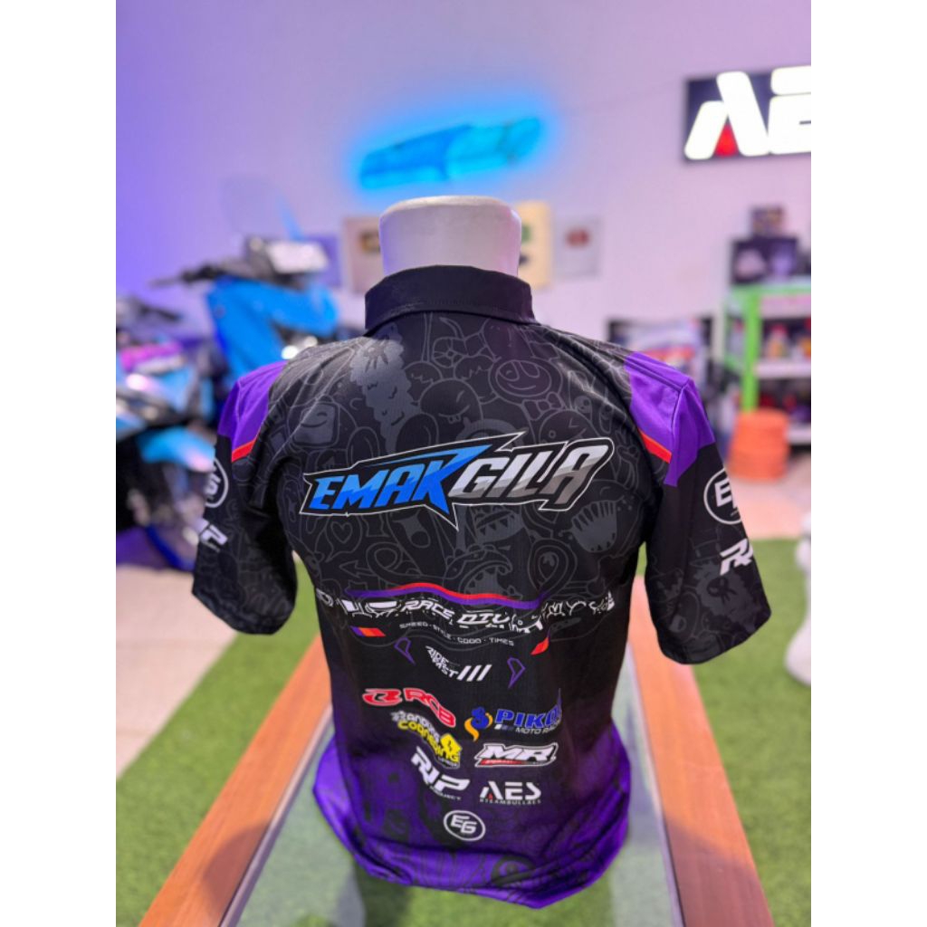 Jual JERSEY EMAK GILA FREE STIKER UNDIAN | Shopee Indonesia
