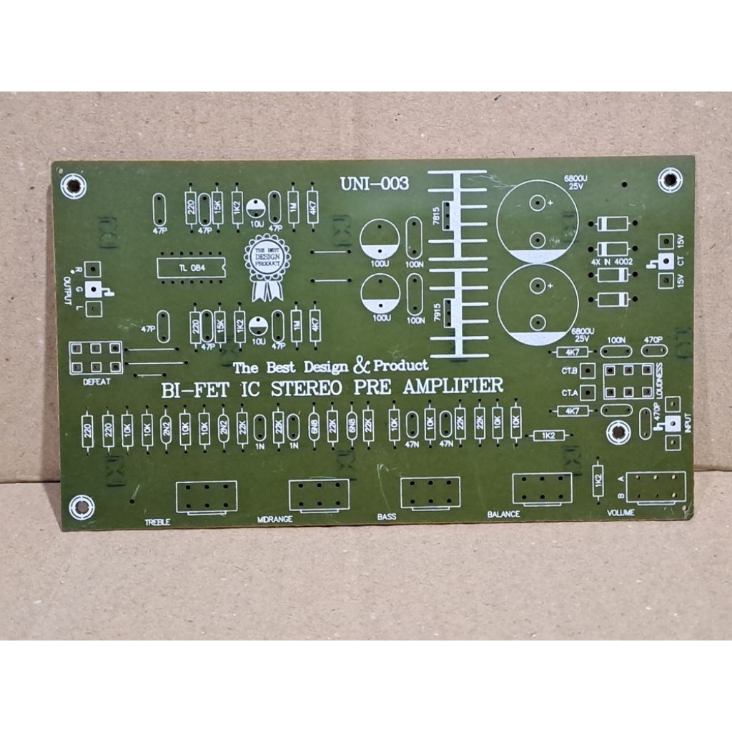 Jual Pcb Stereo Tone Control Bifet * Promo * | Shopee Indonesia