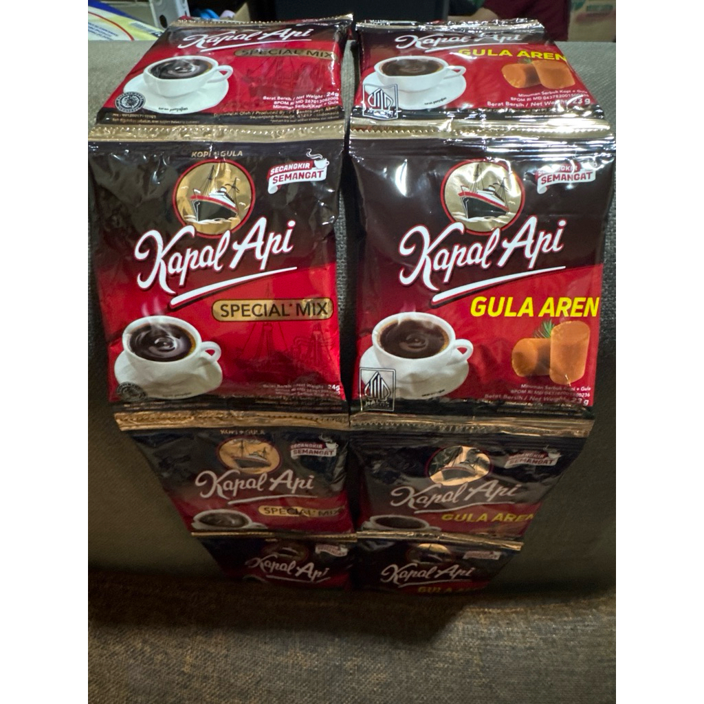Jual KAPAL API SPESIAL MIX / GULA AREN 23g | Shopee Indonesia