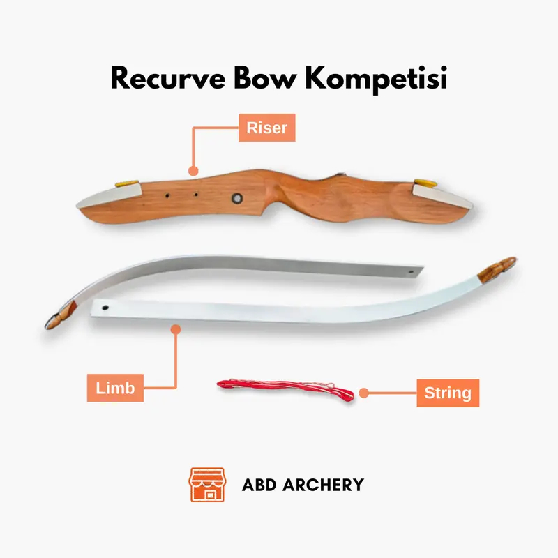 Jual RECURVE BOW KOMPETISI | BUSUR UNTUK KOMPETISI | STANDAR KOMPETISI ...