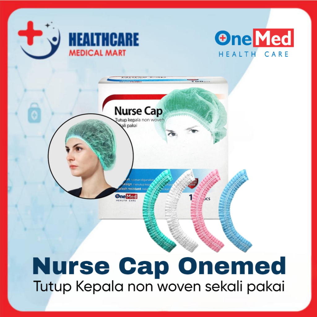 Jual Nurse Cap Onemed / Penutup Kepala Onemed | Shopee Indonesia